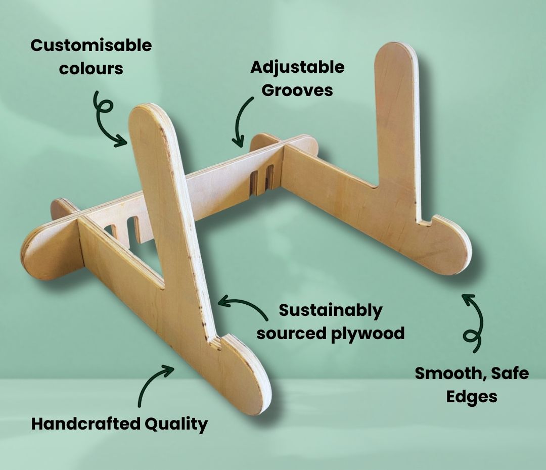 Wooden Busy Board Stand (Add-On) – Little Hands Lab